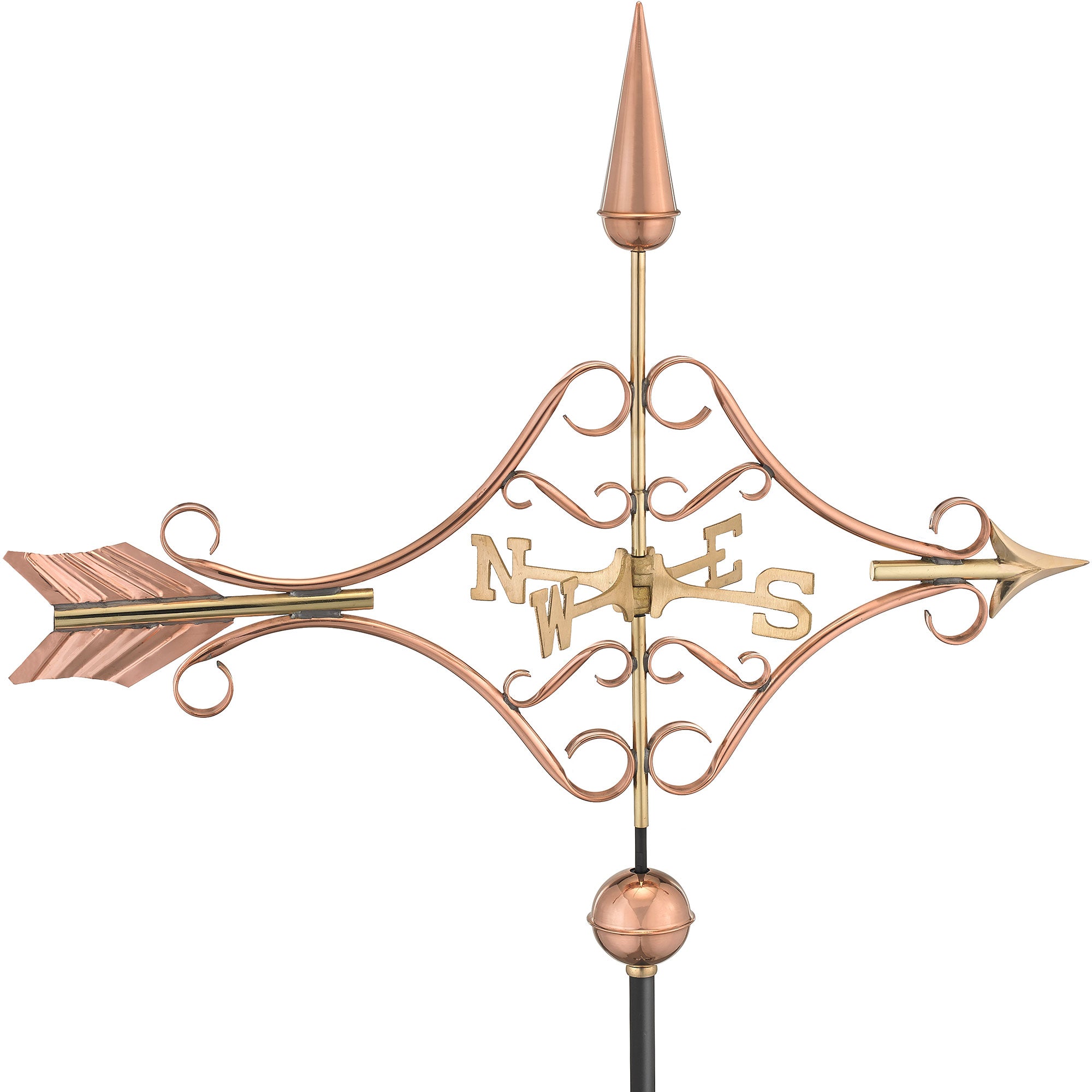 Victorian Arrow Copper Weathervane